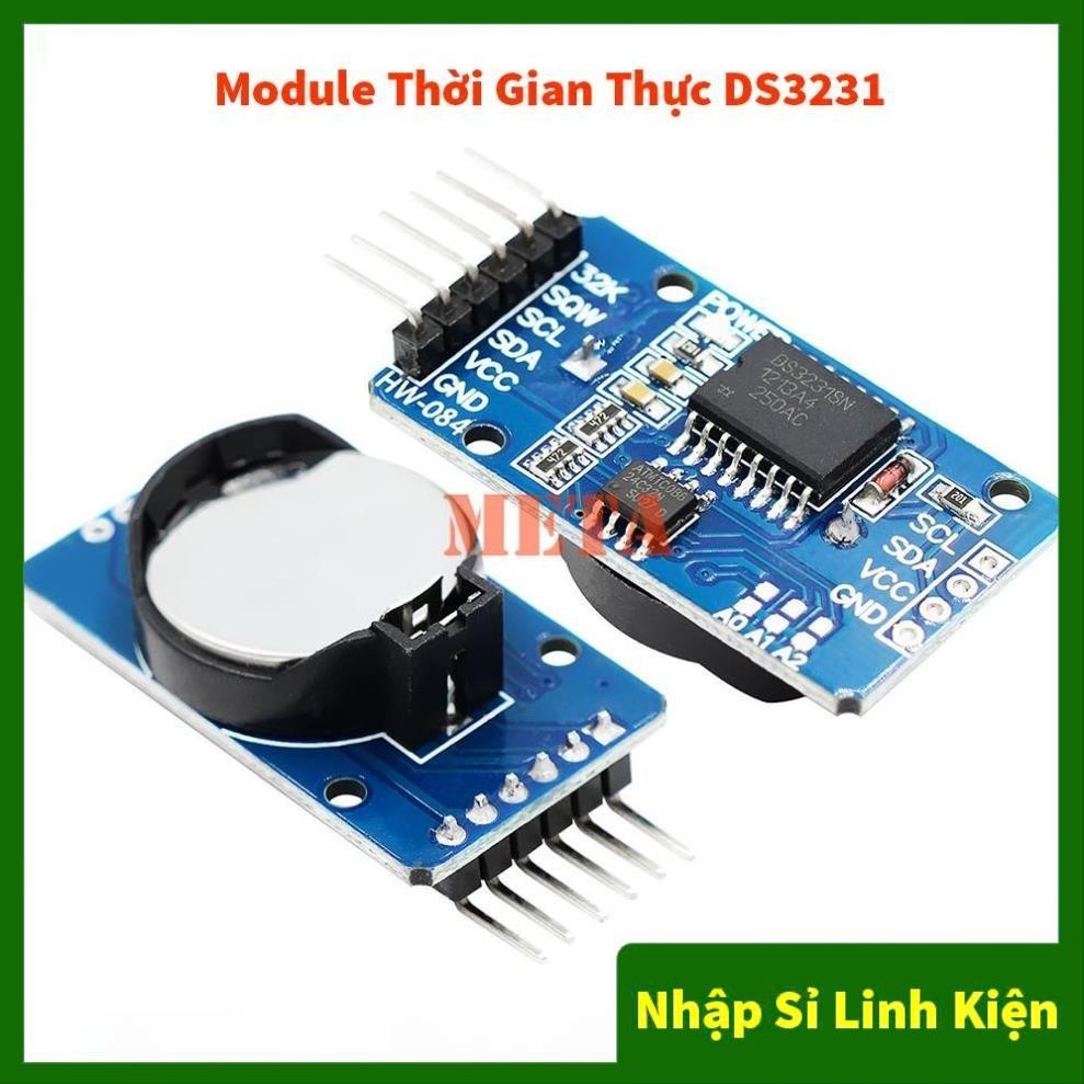 Module DS3231 thời gian thực AT24C02 KÈM PIN, độ chính xác cao | Shopee ...
