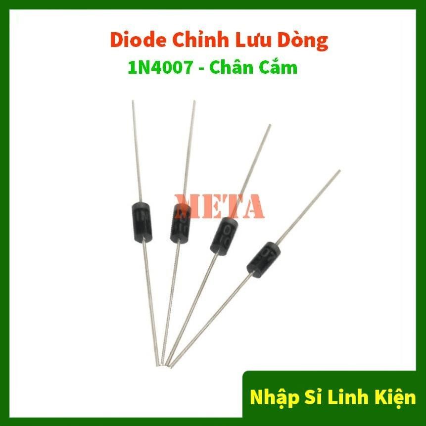 [Túi 50 Con] Diode Chỉnh Lưu Dòng 1A/1200V 1N4007 IN4007 DO-41 Chân Cắm ...