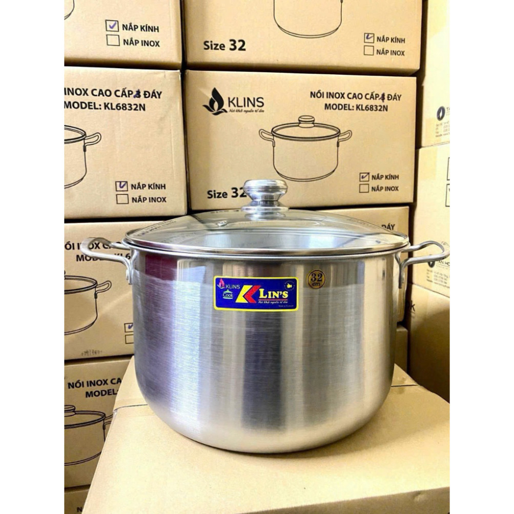 NỒI LUỘC GÀ CAO CẤP kLINS 32CM | Shopee Việt Nam