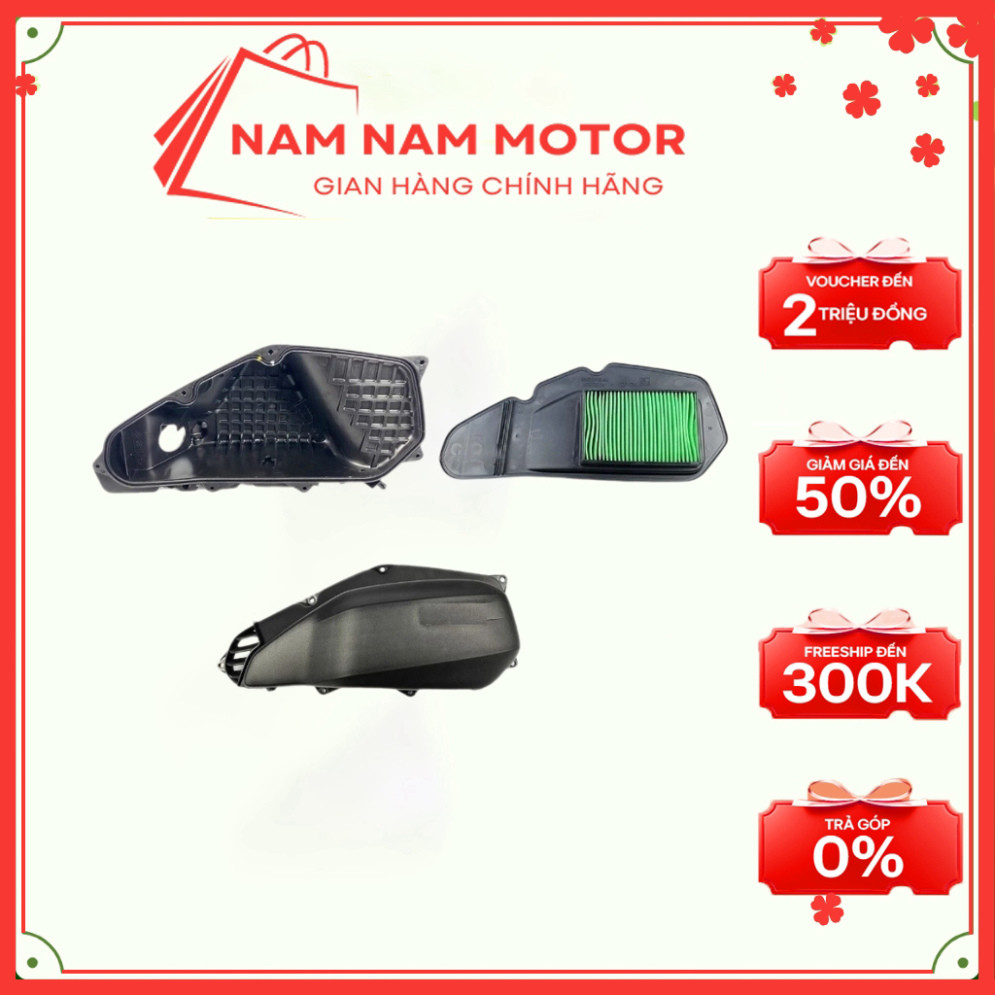 Bộ hộp lọc gió vario click 125cc 2015 - 2023 (3 Món) | Shopee Việt Nam