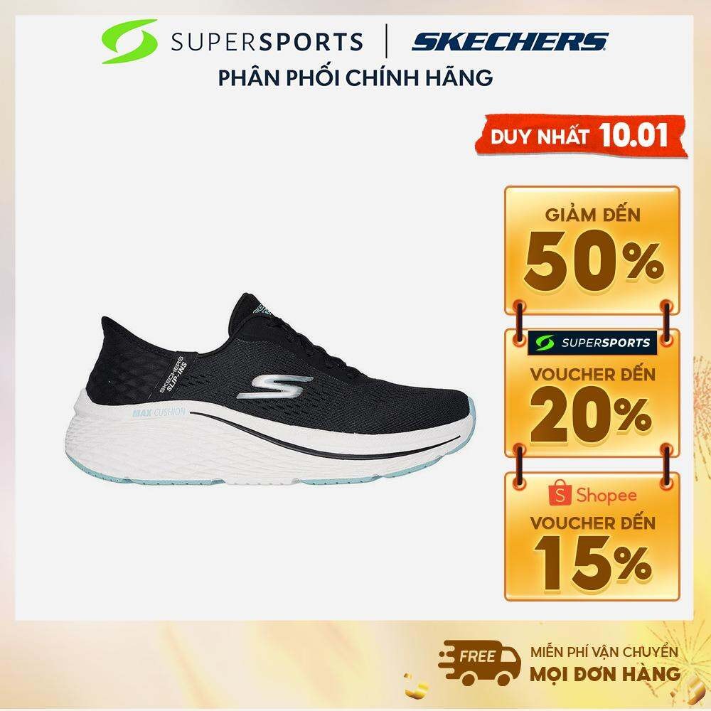 Giày Chạy Bộ Nữ Skechers Max Cushioning Elite 2.0 - Đen - 129606-BKBL ...