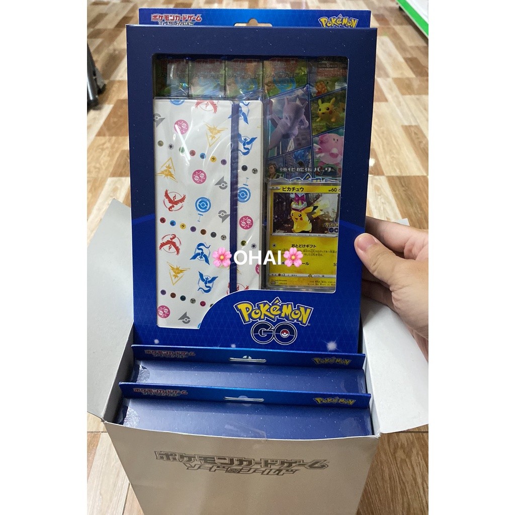 Bộ Set Pokémon TCG: Pokemon Card Sword & Shield Pokemon Go Tiếng Nhật ...