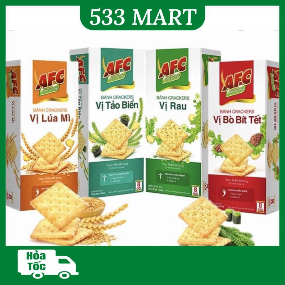 Bánh cracker AFC dinh dưỡng 172g | Shopee Việt Nam