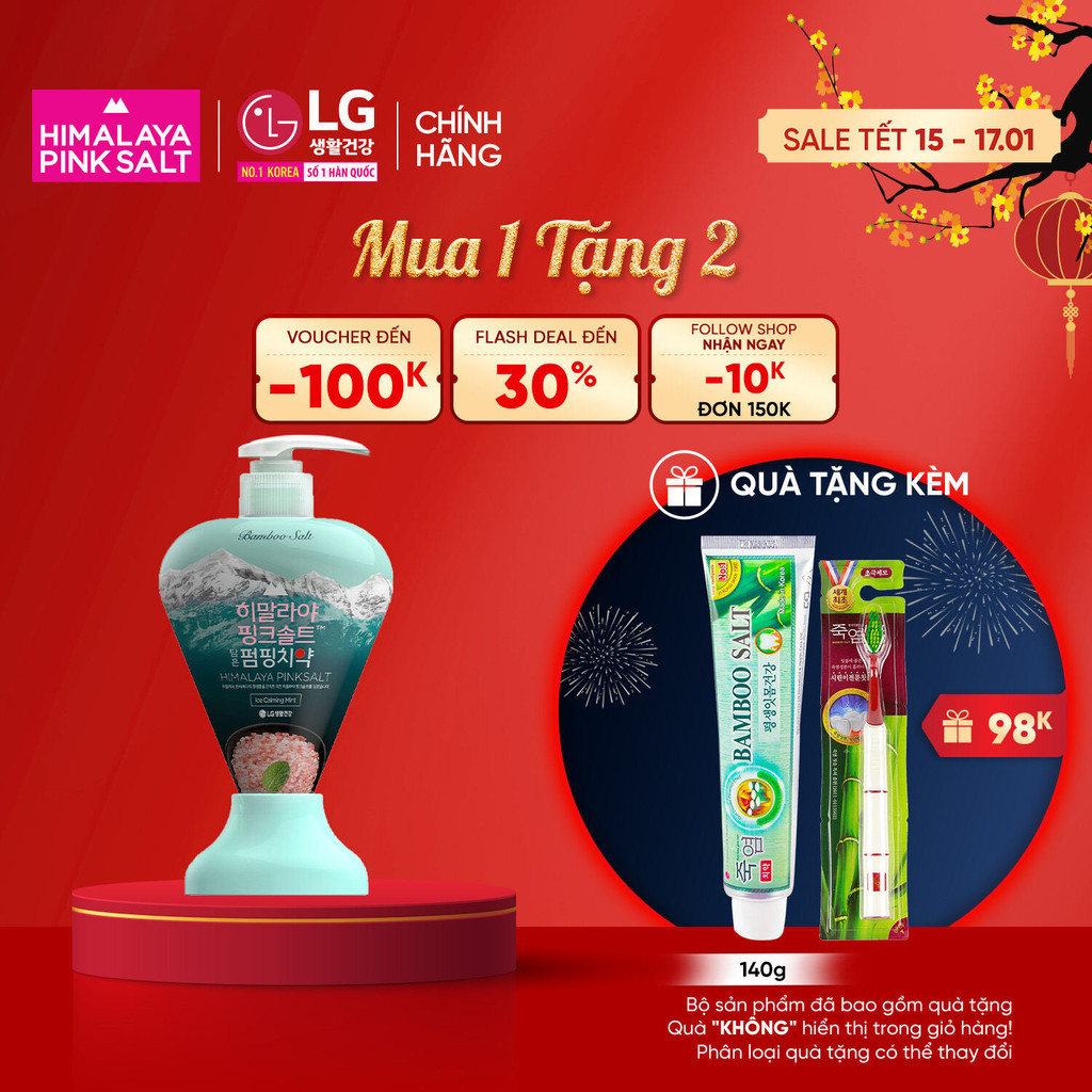 Kem đánh răng hương bạc hà mát lạnh chứa muối hồng Himalaya PinkSalt Icemint 285g | Shopee Việt Nam