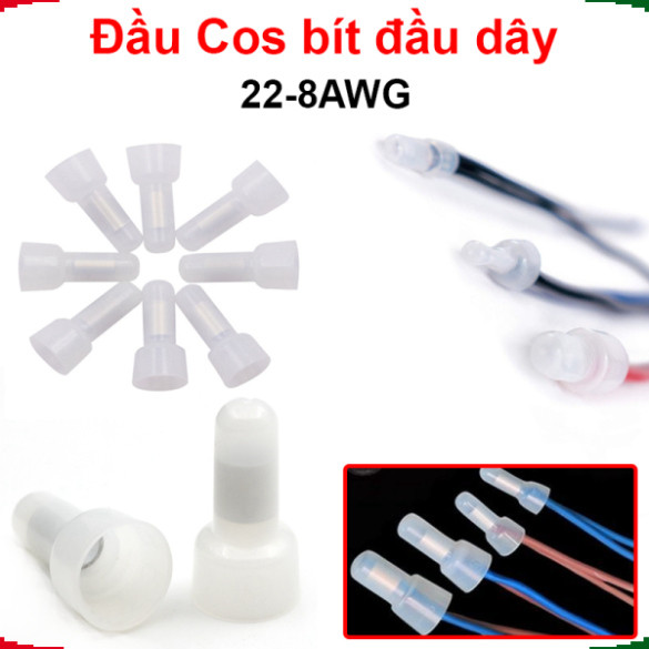 Đầu Cos Bít Đầu Cỡ Dây 22 - 8AWG | Shopee Việt Nam