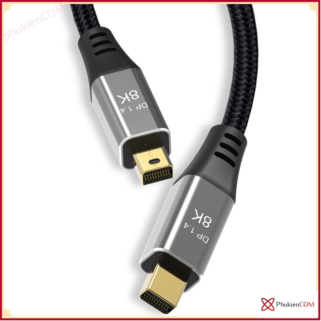 Cáp Mini Displayport sang Mini Displayport 1.4 8K60hz 4K144hz dài 2M ...