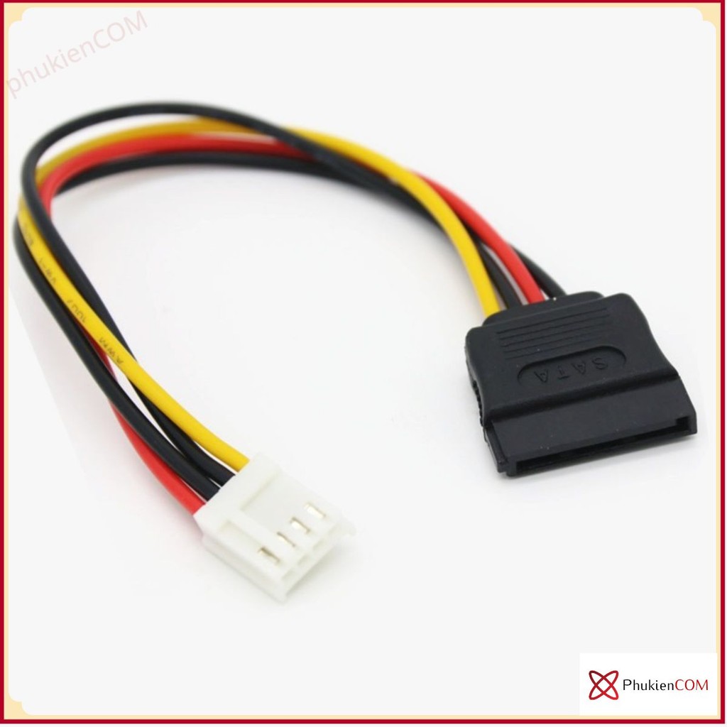 Dây nguồn 4Pin cắm Main ITX ra SATA ổ cứng HDD-SSD SATA, Mini PC, Tiny ...