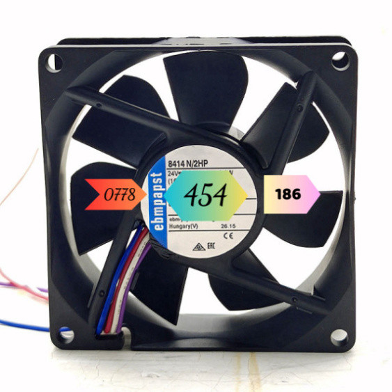 [New] Quạt Làm Mát Ebmpapst 8414n/2HP 8025 24V 109ma 2.6W | Shopee Việt Nam
