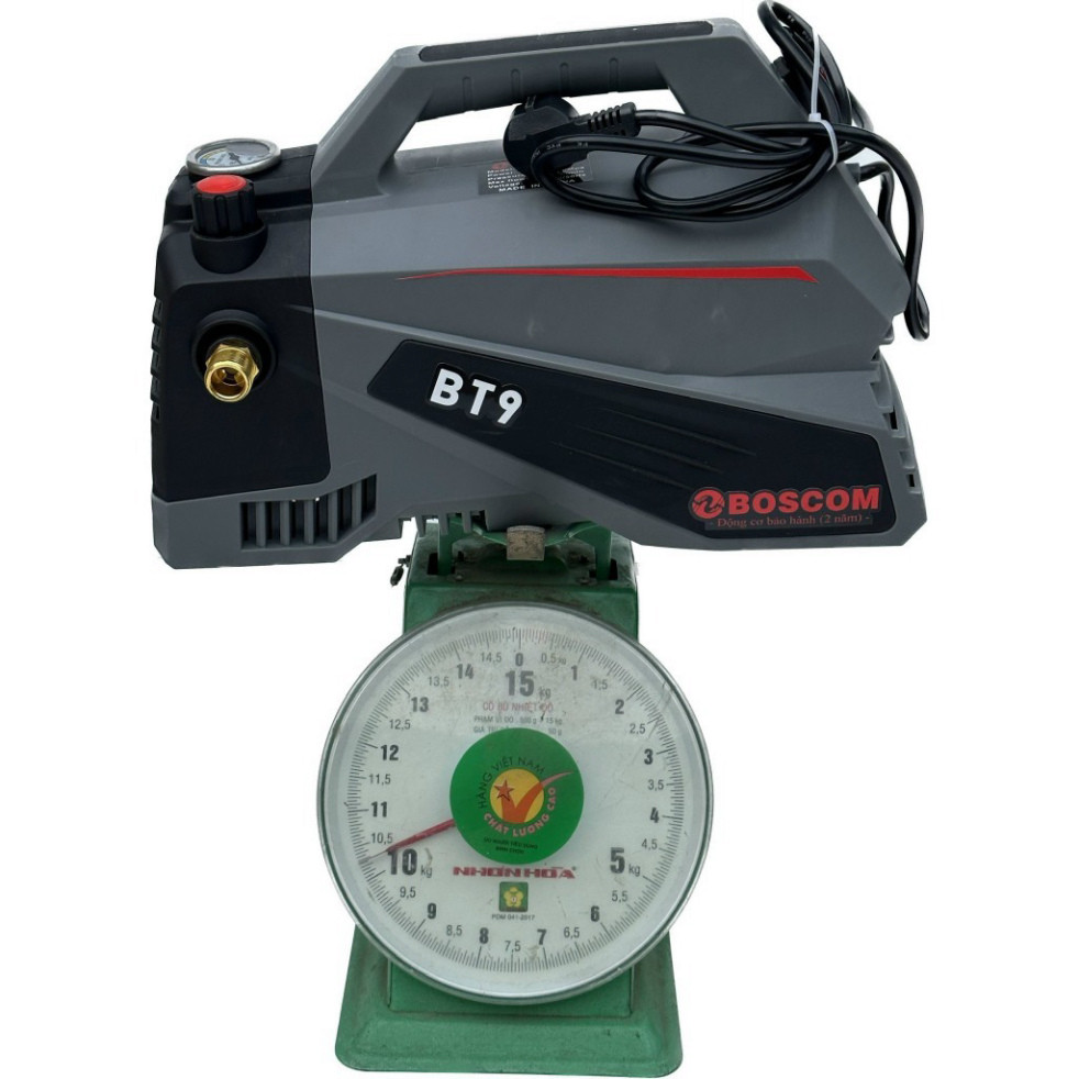 Máy Rửa Xe Chỉnh Áp BOSCOM BT9 3000W / Thiết Kế Nhỏ Gọn / Có Chỉnh Áp ...