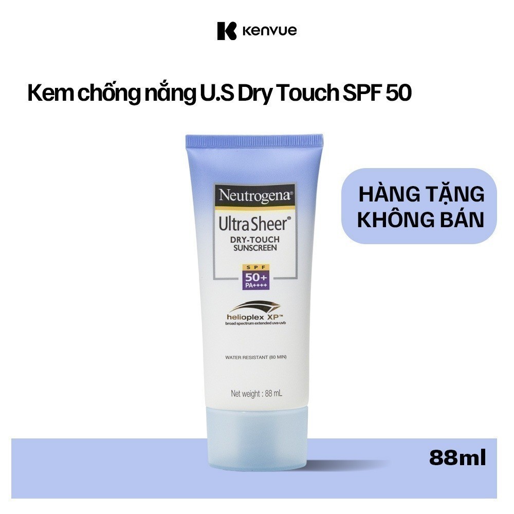 [GIFT] Kem chống nắng Neutrogena U.S Dry Touch SPF 50 88ml | Shopee ...