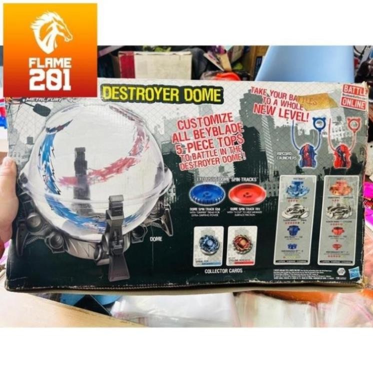 [HCM] Bệ phóng sàn đấu Beyblade Metal Fury Destroyer Dome 100% Complete ...