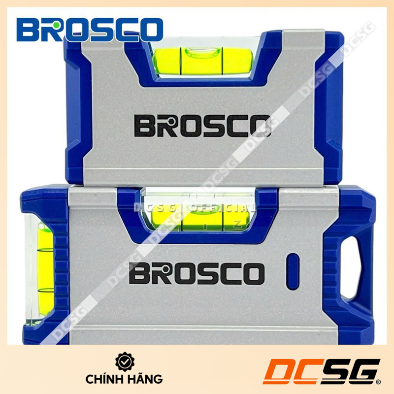 Thước thủy nhôm có từ tính (kích thước 90-110mm) BROSCO / DCSG | Shopee ...