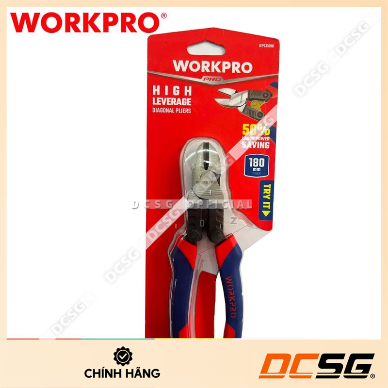 Kiềm cắt trợ lực 50% 7"/180mm Workpro WP231090 | DCSG | Shopee Việt Nam