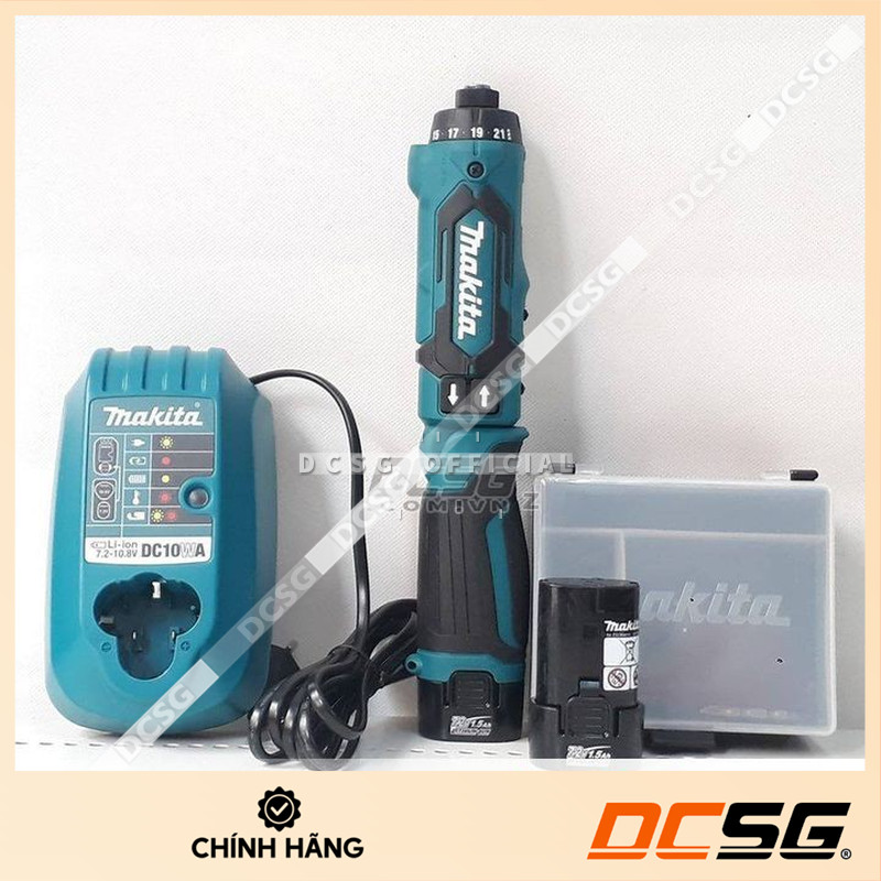 Máy khoan, vặn vít 5.0/6.0mm dùng pin 7.2V Makita DF012DSE | Shopee Việt Nam