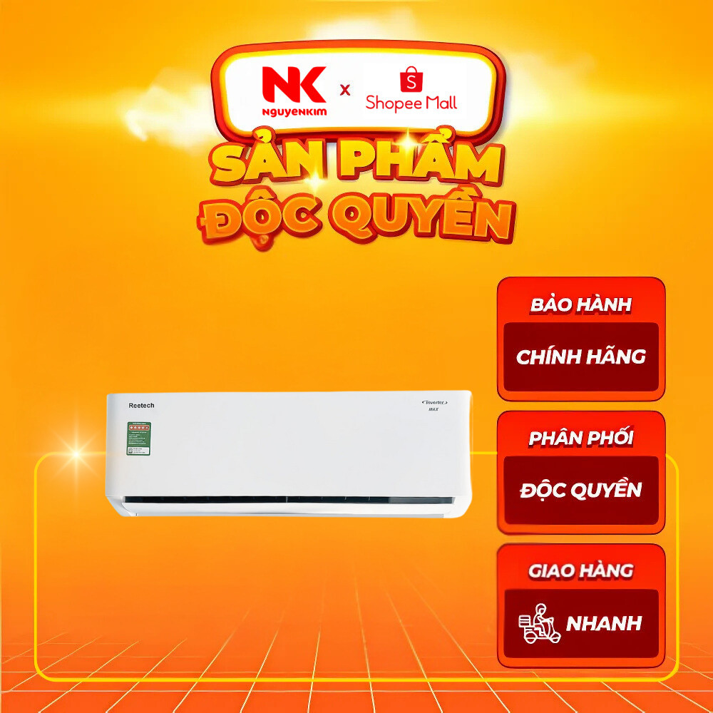 [Chỉ giao HN HCM] Máy lạnh Reetech Inverter 1 HP RTV9-TC-BI/RCV9-TC-BI Max | Shopee Việt Nam