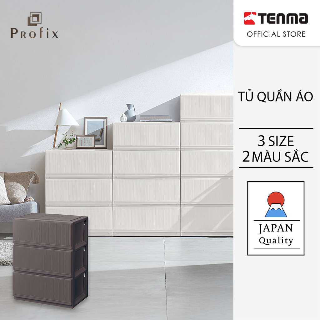 TENMA Tủ Quần Áo Profix Style Case JAPAN QUALITY Nhiều Tầng, 2 Màu Lựa ...