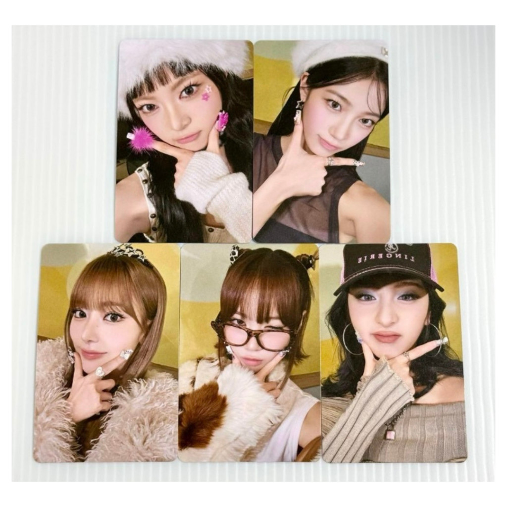 LE SSERAFIM CRAZY TOWER RECORDS LUCKY DRAW OFFICIAL PHOTO CARD ...