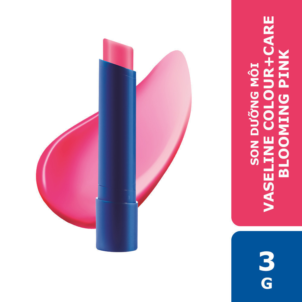 Son dưỡng môi Vaseline Colour+Care 3g (Mellow Rose/Kissing Red/Blooming ...