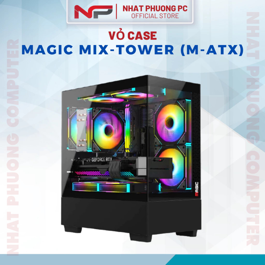 CASE MAGIC MIX-TOWER (M-ATX) - Hàng Chính Hãng | Shopee Việt Nam