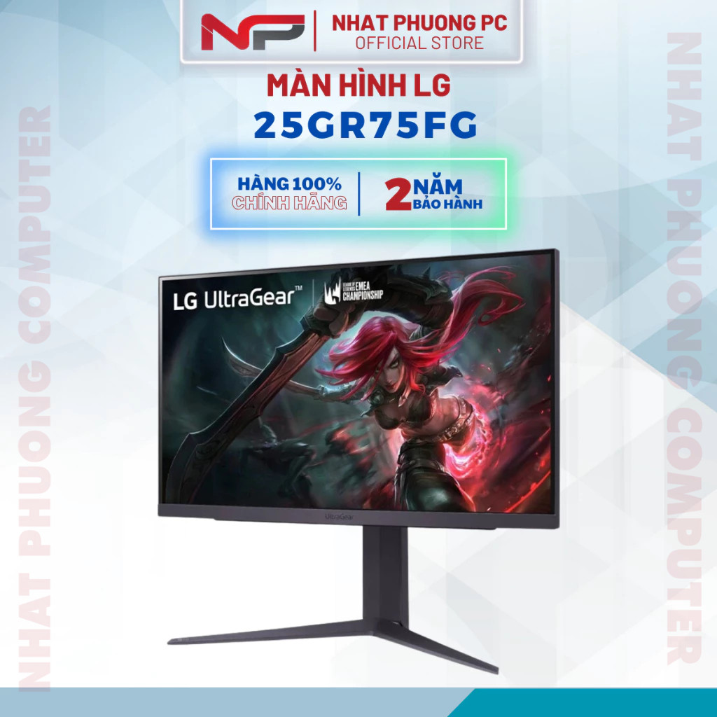 Màn hình Gaming LG 25GR75FG (24.5 inch/FHD/IPS/360Hz/1ms) | Shopee Việt Nam