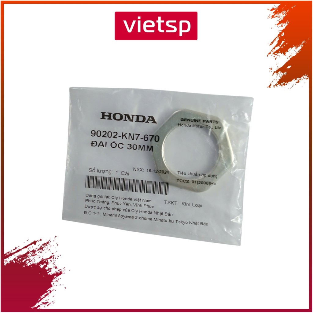 Đai Ốc 30Mm HONDA Ab, Click, Lead, Pcx, Sh, Sh Mode, Vision ...