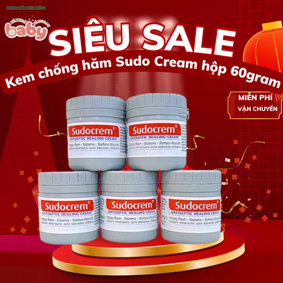 Kem Chống Hăm Sudo Cream 60g, An Toàn Cho Trẻ Sơ Sinh, Giảm Hăm Tức Thì | Shopee Việt Nam