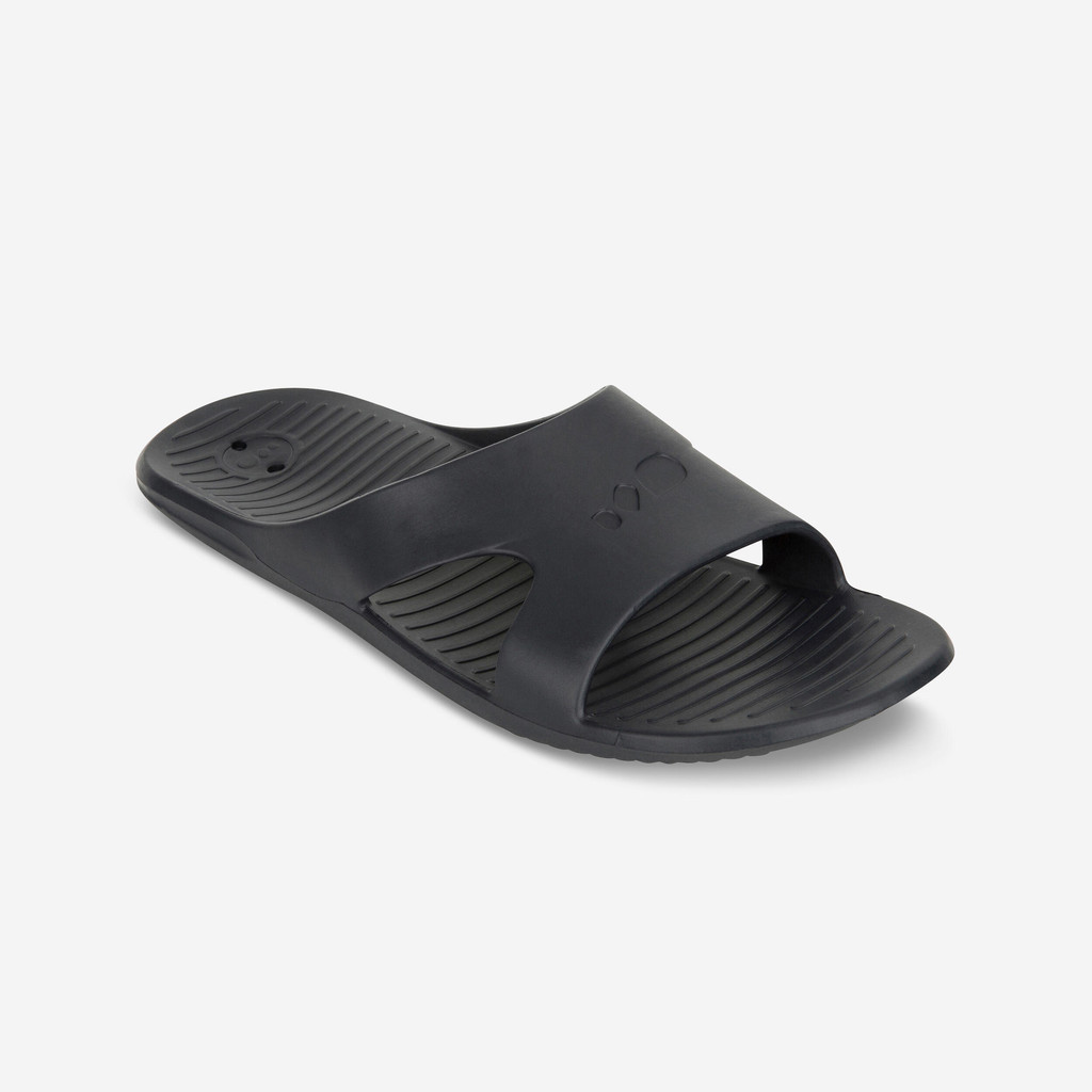 Dép đi bơi chống trượt nam/nứ slap 100 xám Decathlon NABAIJI mã 8750557 ...