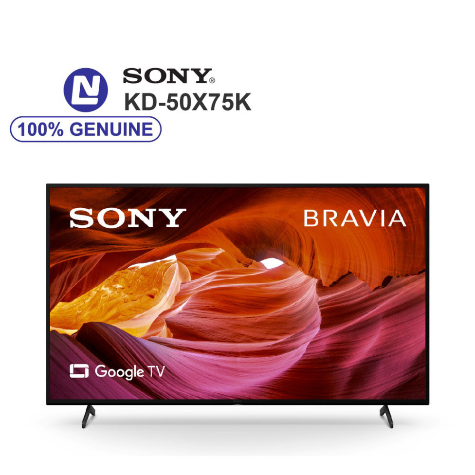 Tivi Sony KD-50X75K 50 inch Google TV 4K HDR | Shopee Việt Nam