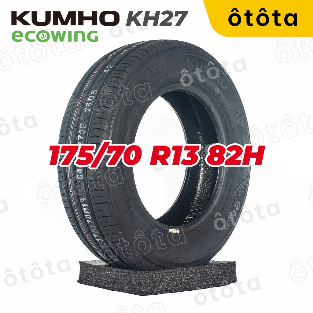 Lốp Kumho 175/70 R13 82H VN KH27 175/70R13 | Shopee Việt Nam
