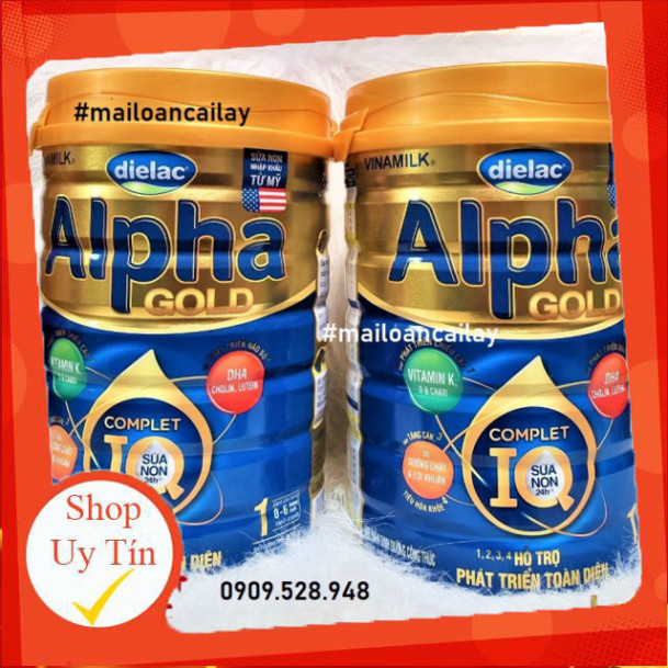 SỮA BỘT DIELAC ALPHA GOLD IQ 1 2 3 4 900g | Shopee Việt Nam