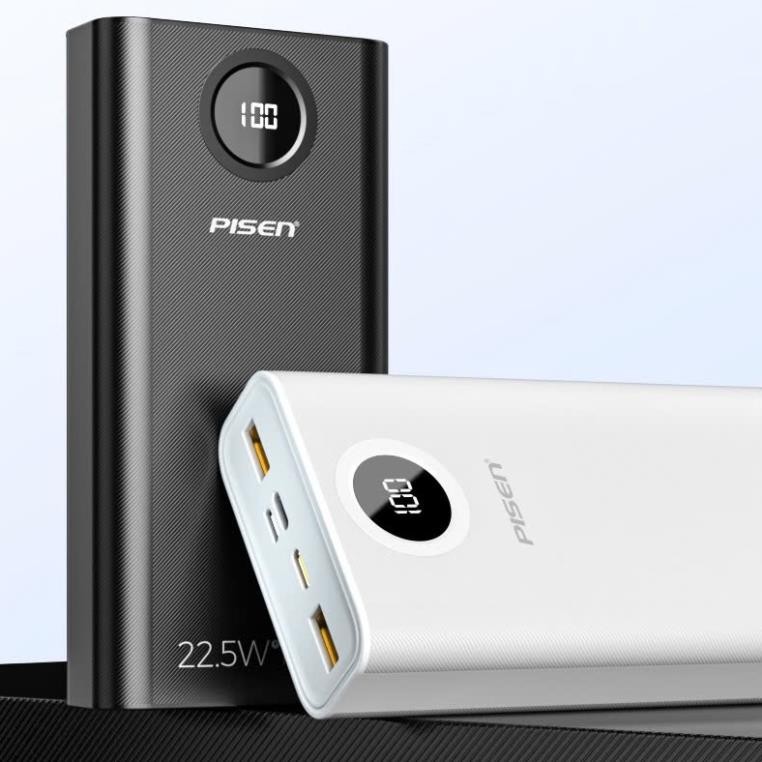 Pin sạc dự phòng Pisen Quick LS-DY87 20000mAh (LED) hỗ trợ sạc nhanh 22.5W Chính Hãng | Shopee ...