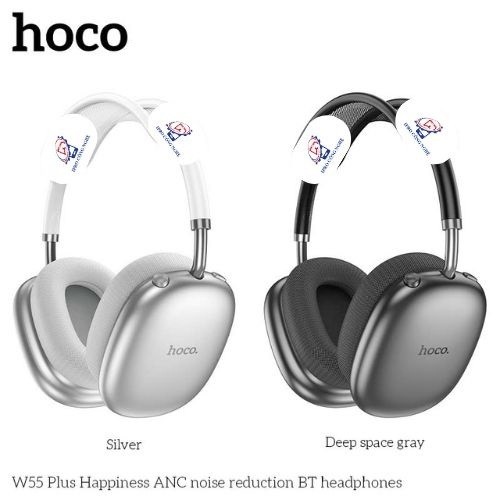Tai Nghe Bluetooth Chụp Tai Giảm Tiếng Ồn ANC Hoco W55 Plus Pin 90h, Hỗ ...
