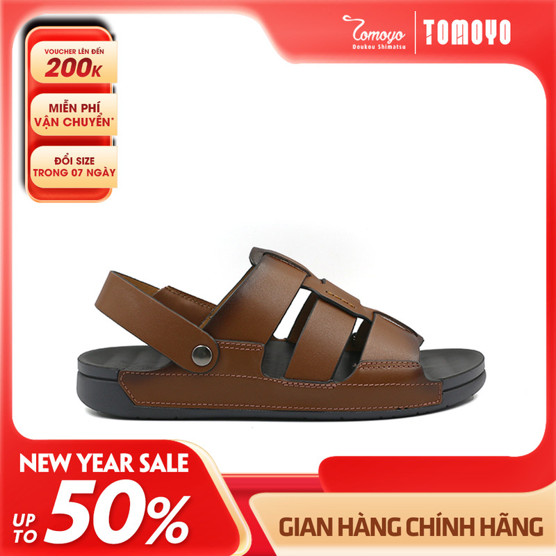 [Flash Sales 70%-Duy Nhất Hôm Nay]-Giày/Dép Sandal Nam Tomoyo Dappa cao cấp TMS300 | Shopee Việt Nam