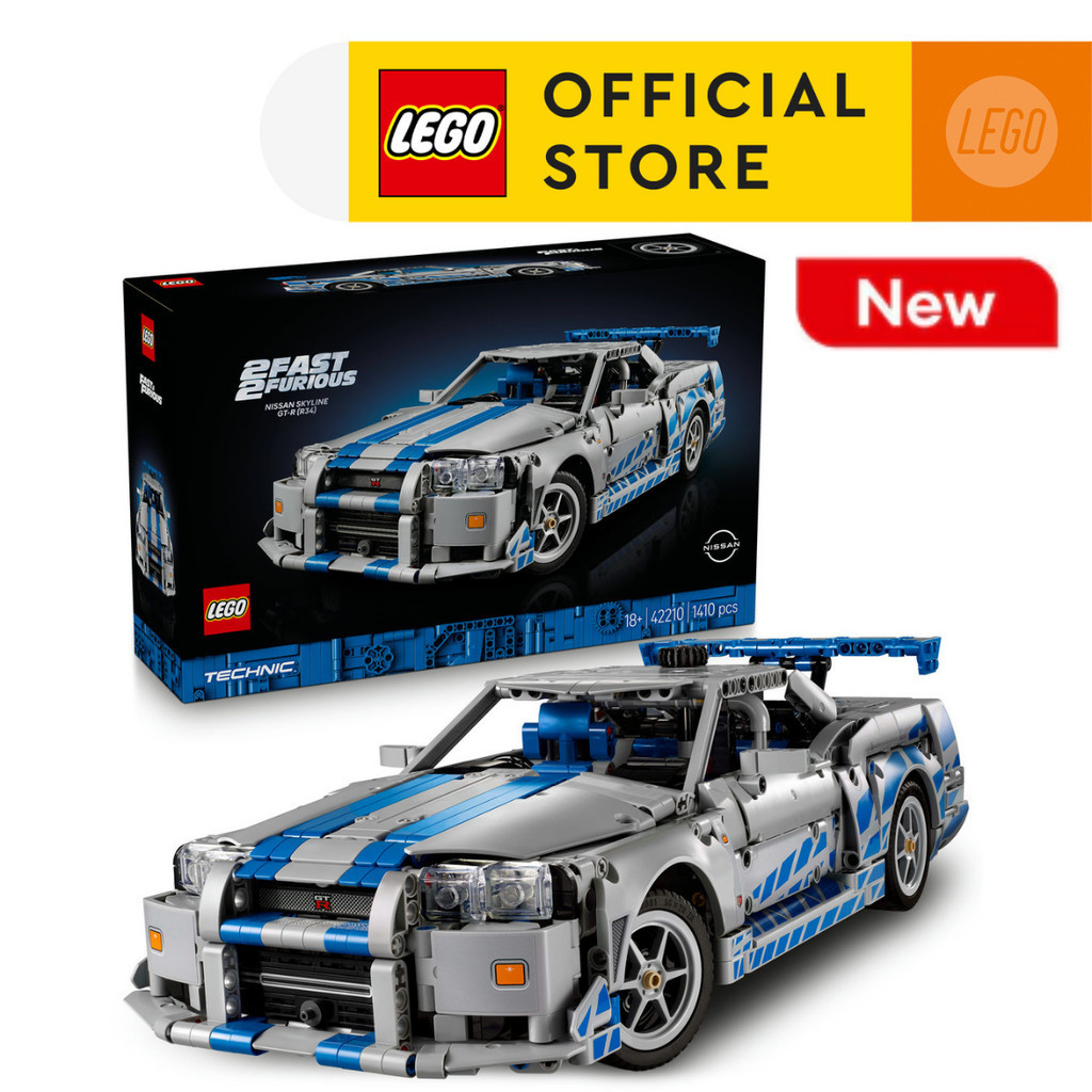 LEGO TECHNIC 42210 Đồ Chơi Lắp Ráp Xe Đua Nissan Skyline GT-R (R34 ...