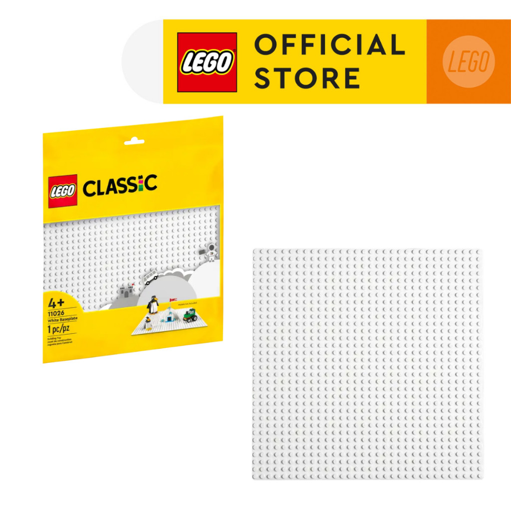 LEGO CLASSIC 11026 Đế Lắp Ráp Màu Trắng (1 chi tiết) | Shopee Việt Nam