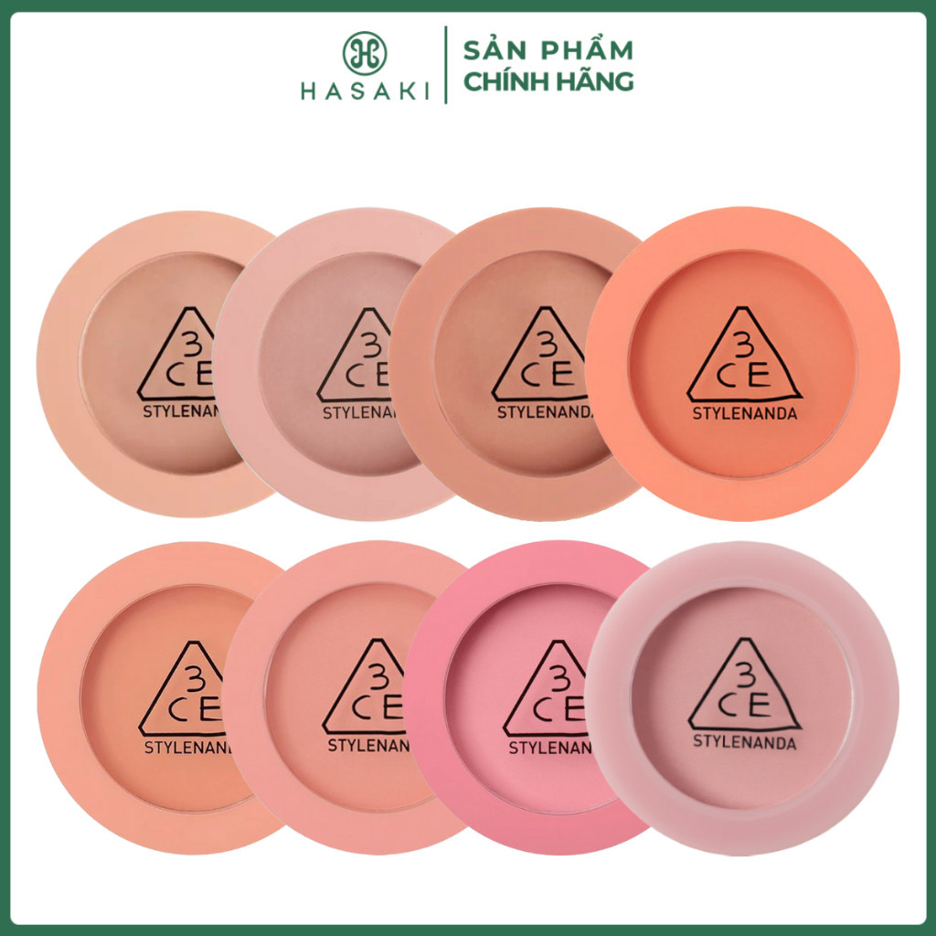 [DAILY] Phấn Má Hồng 3CE Mịn Lì Mood Recipe Face Blush 5.5g Hasaki Sản ...