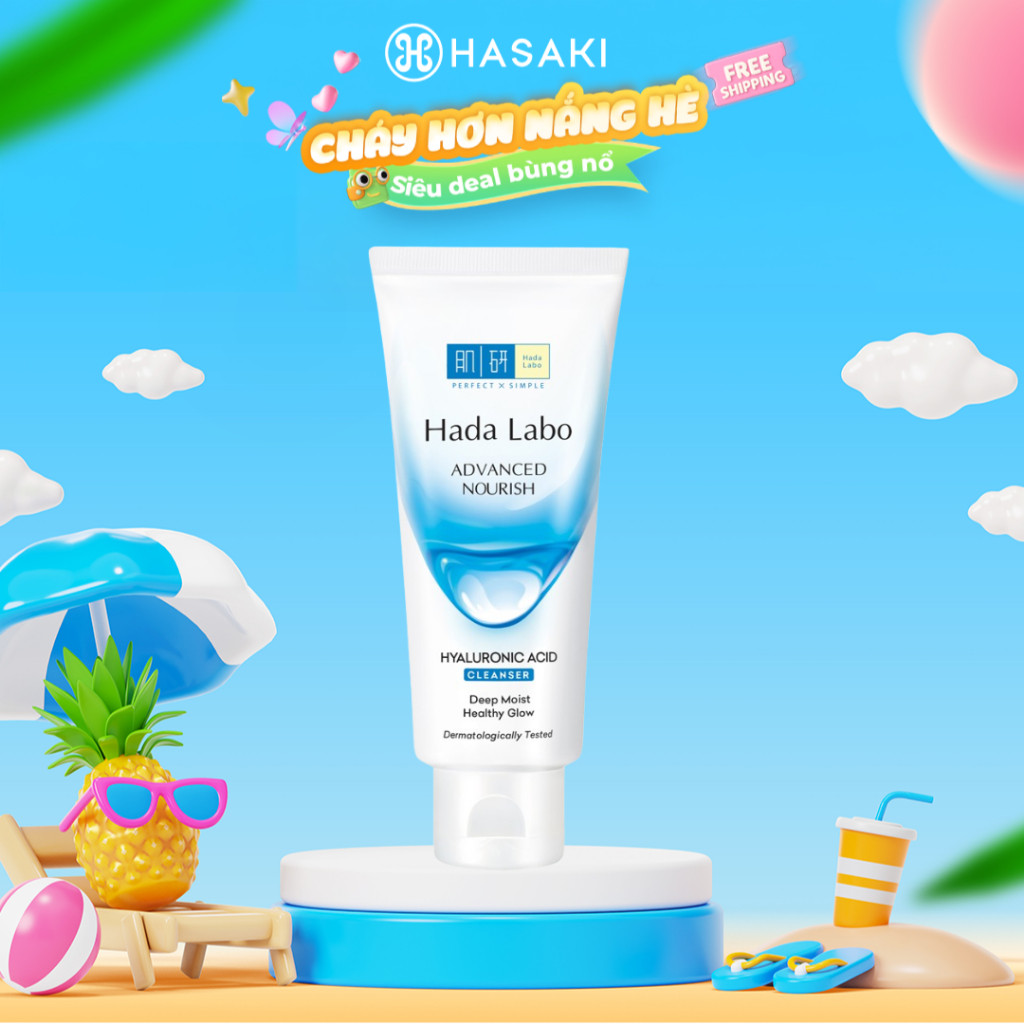 [DAILY] Kem Rửa Mặt Hada Labo Sạch Sâu Dưỡng Ẩm 80g Hasaki Sản Phẩm ...