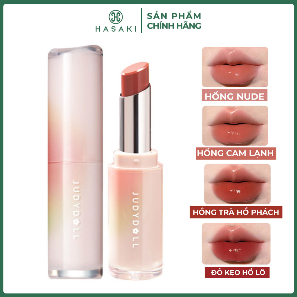 Son Dưỡng Judydoll Có Màu Cấp Ẩm 3g Watery Glow Lipstick Hasaki Sản ...