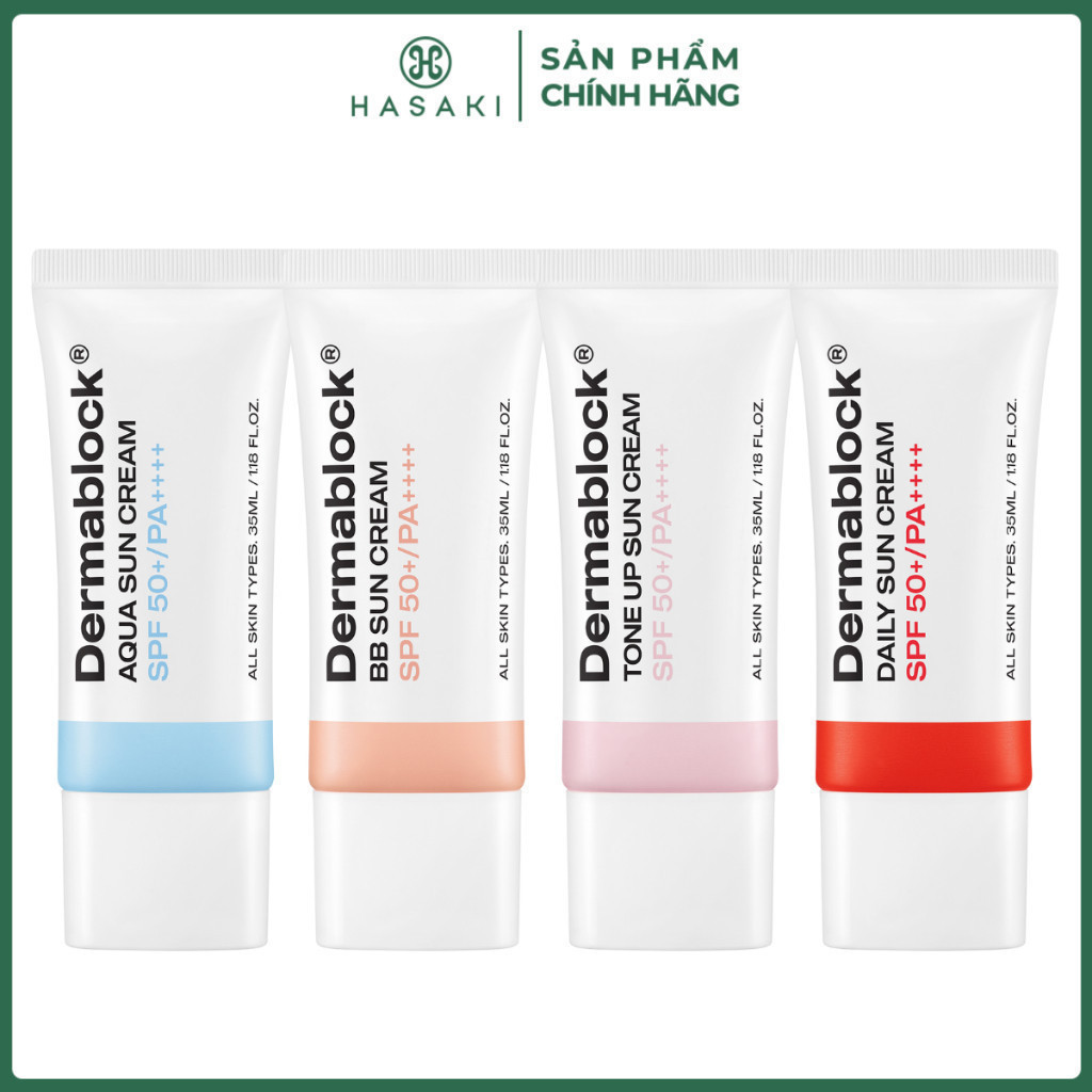 [BULSAN - DAILY] Kem Chống Nắng Dermablock Phổ Rộng Nâng Tông Sáng Hồng ...