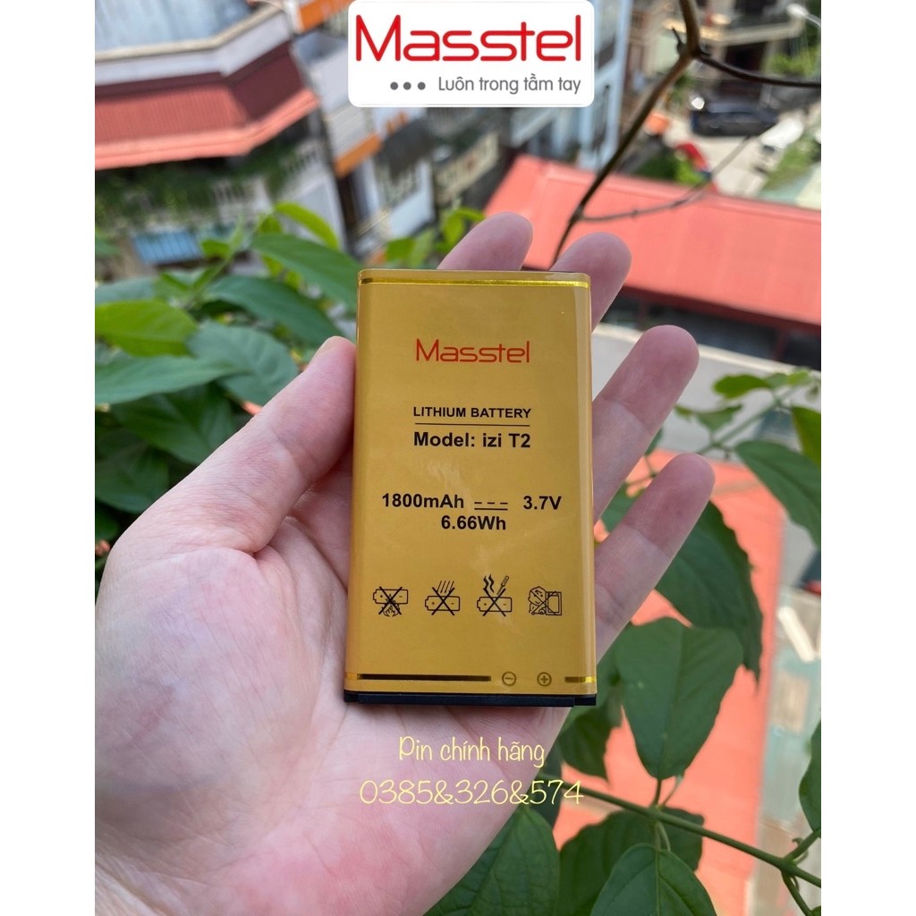 Pin Masstel IZI T2 | Shopee Việt Nam
