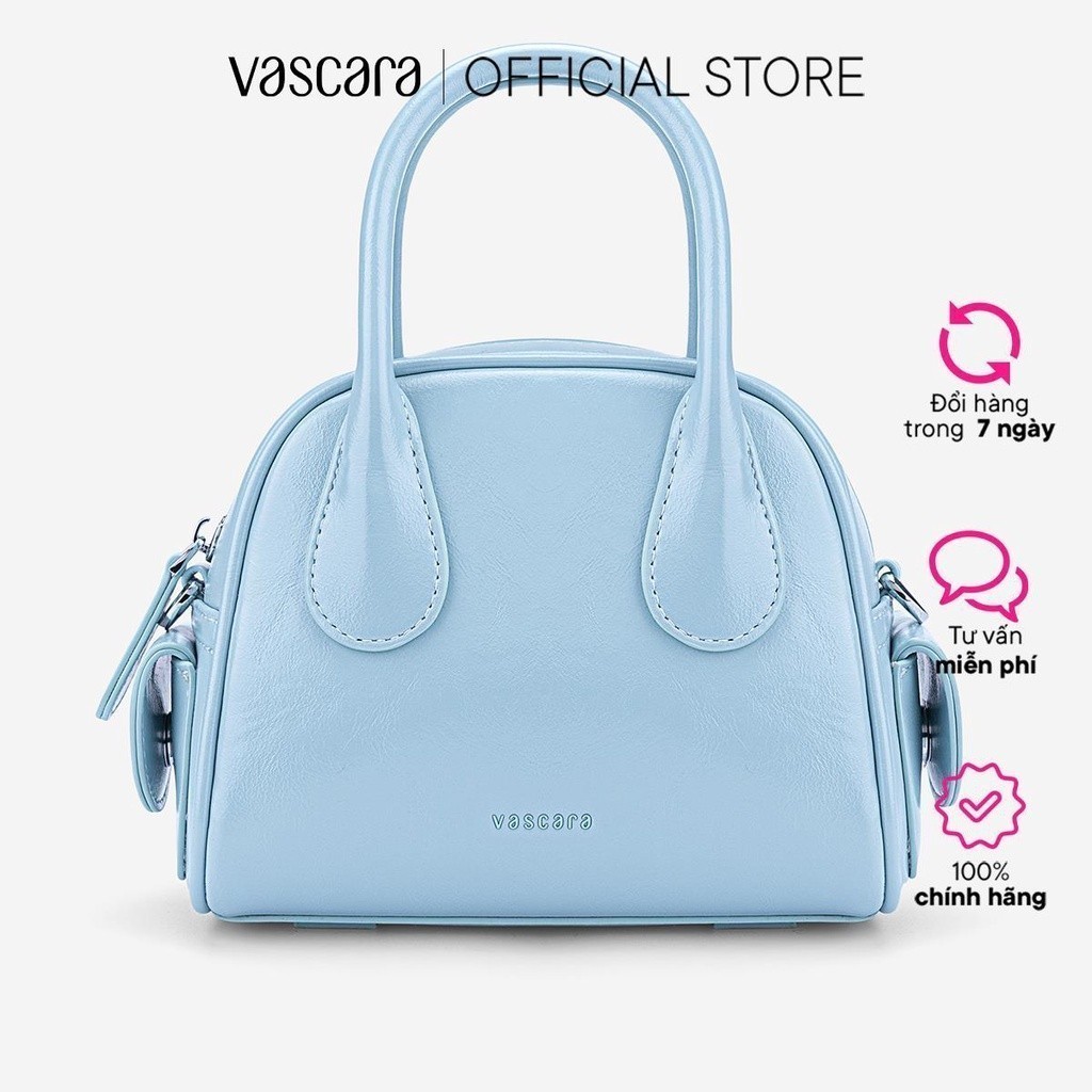 Vascara Túi Xách Tay Mini Nhấn Chân Quai - TOT 0197 | Shopee Việt Nam