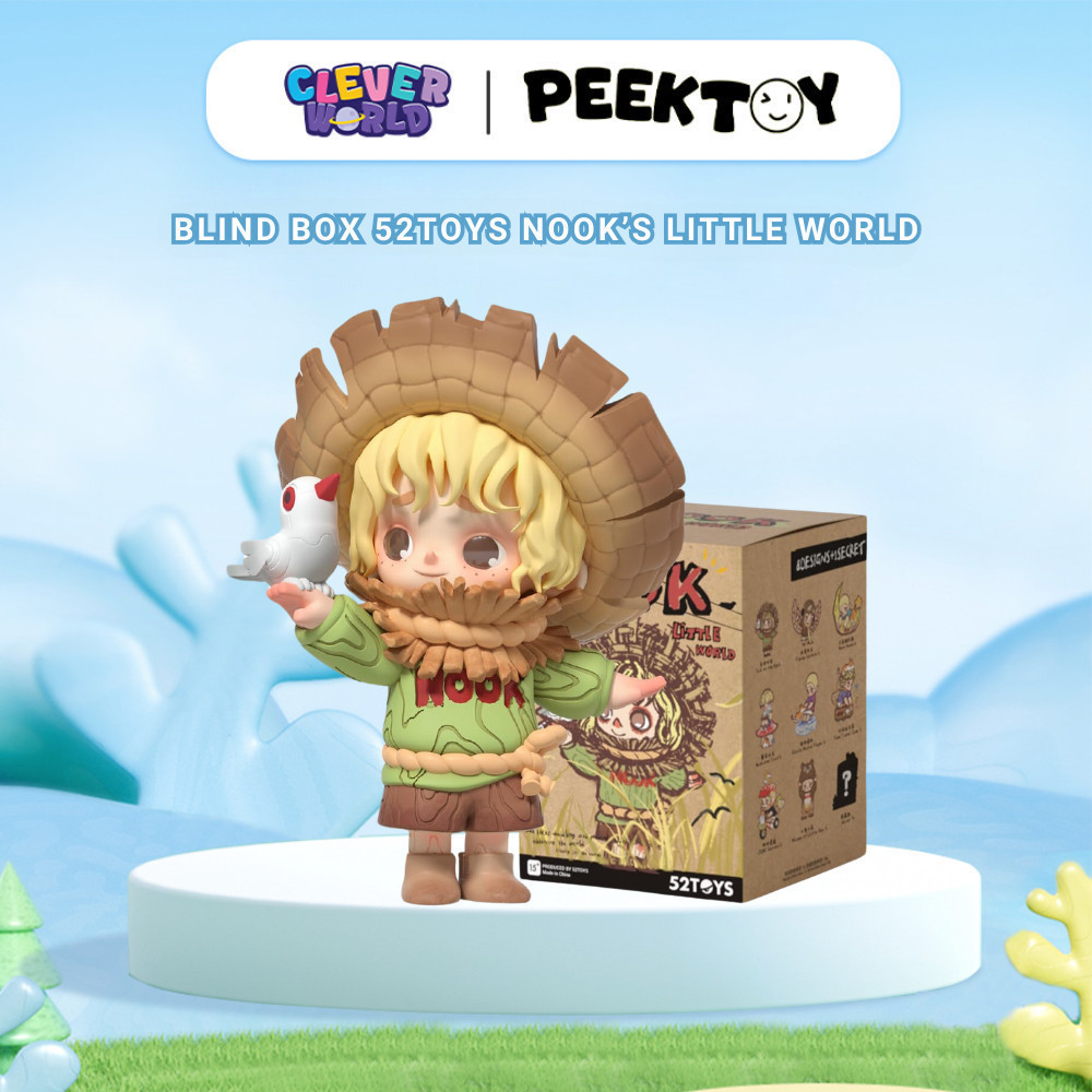 [1 Box] Blind Box Hộp Mù 52TOYs Nook Little World, Nook Wasteland Park ...