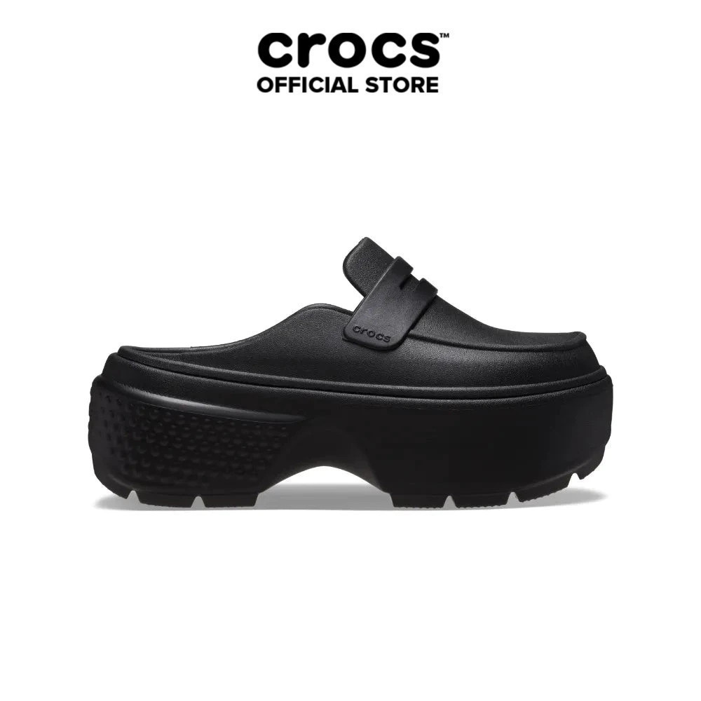 Giày Thời Trang Unisex Crocs Stomp Loafer - Black - 209937-060 | Shopee ...
