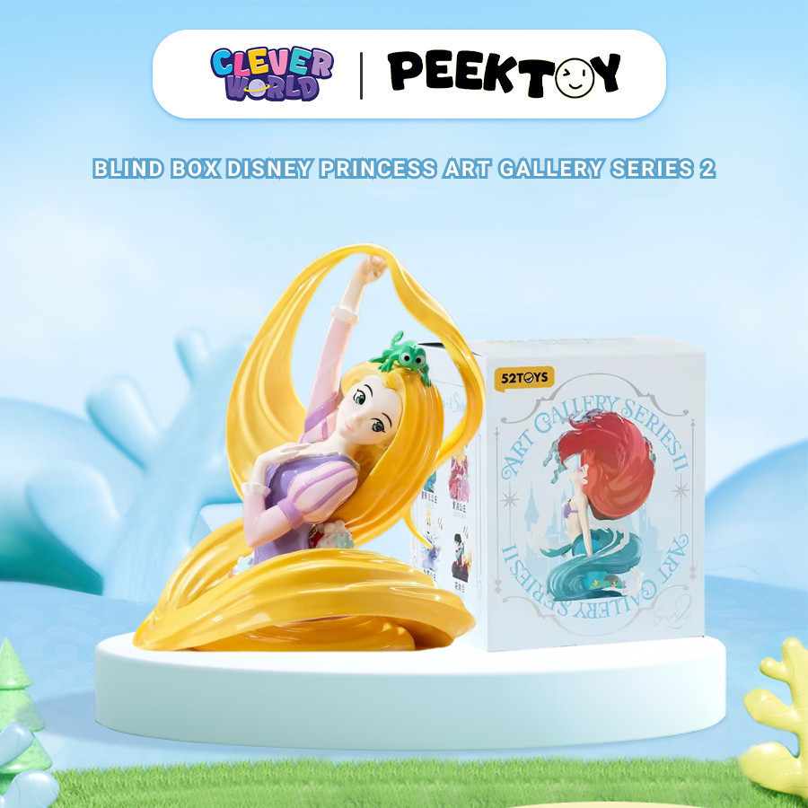 Blind Box Công Chúa Disney Princess Art Gallery Series 2 52TOYs, Hộp Mù Mô Hình Búp Bê Mini ...