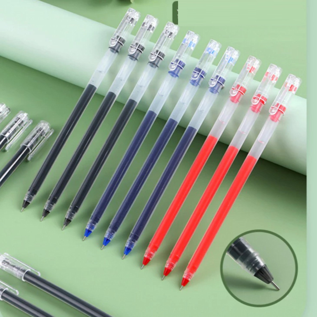 ( Mua 40Tặng 10) Bút Gel X3 Ngòi kim 0.5mm Kim Đông, Mực Nhiều Viết ...