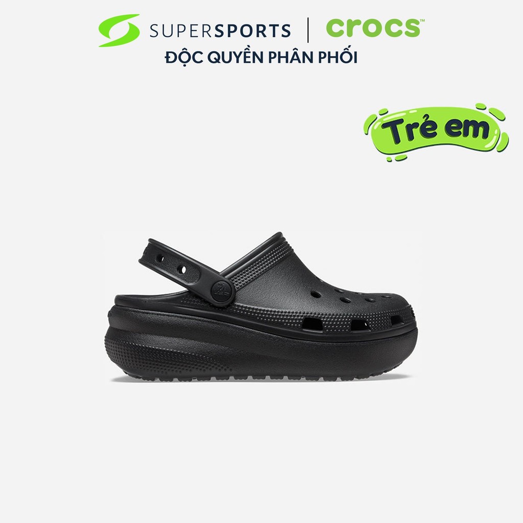 Giày Clog Trẻ Em Crocs Cutie Classic - Đen - 207708-001 | Shopee Việt Nam
