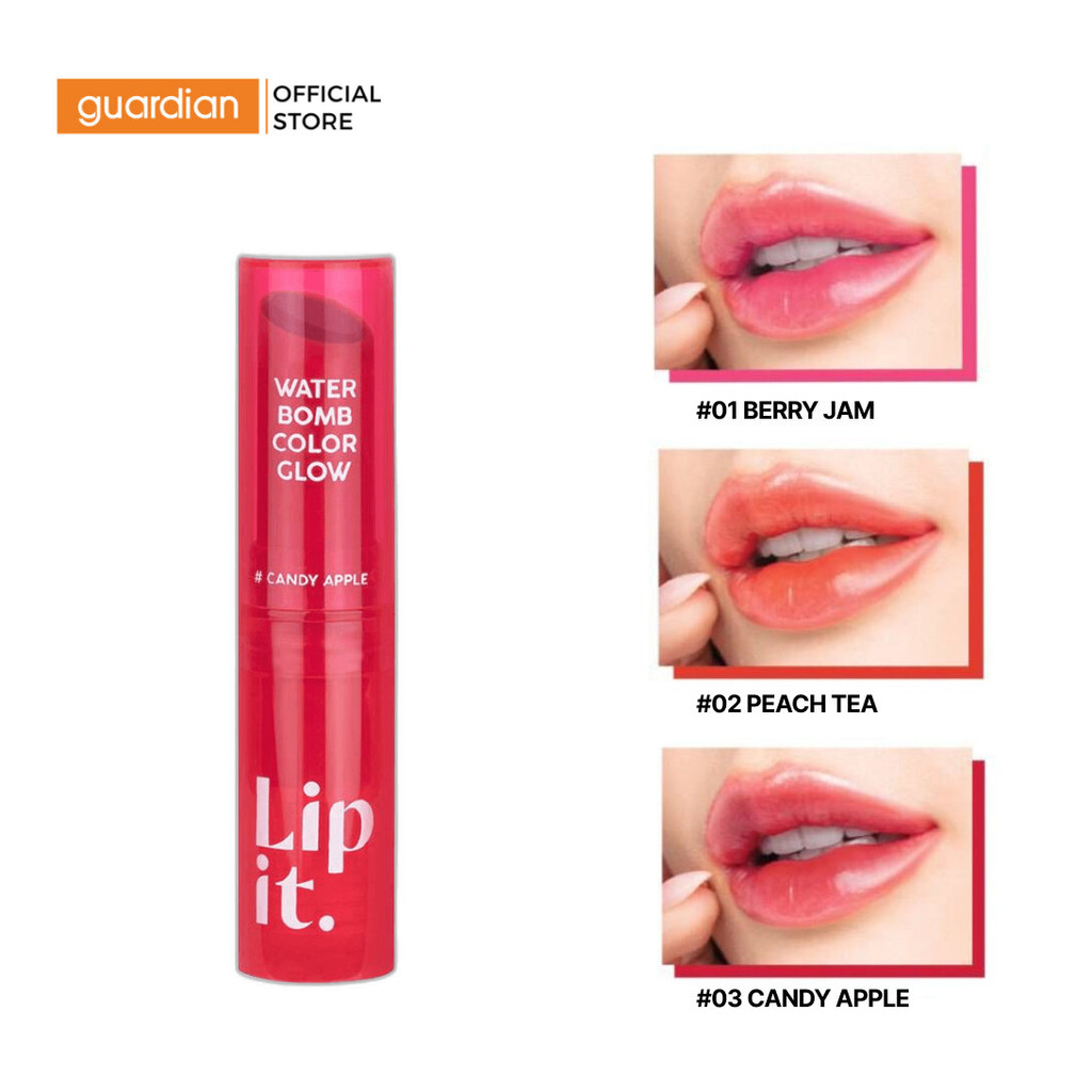 Son Dưỡng Bóng Môi Lip It Water Bomb Color Glow 3G | Shopee Việt Nam