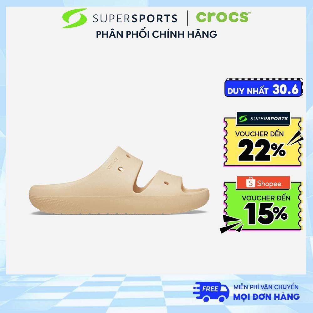 Dép Quai Ngang Unisex Crocs Classic V2 - Be - 209403-2DS ADS2 LS200 ...