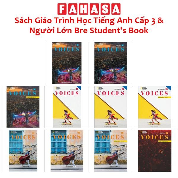 Sách Giáo Trình Voices Beginner A1 + Elementary A2 + Pre-Intermediate ...