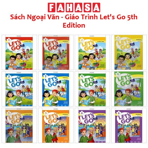 Sách Ngoại Văn - Giáo trình Let's Go 5th Edition Level 1 - 6 | Shopee Việt Nam